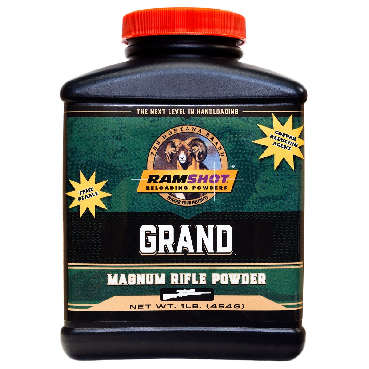 RAMSHOT POWDER GRAND SMOKELESS RIFLE POWDER