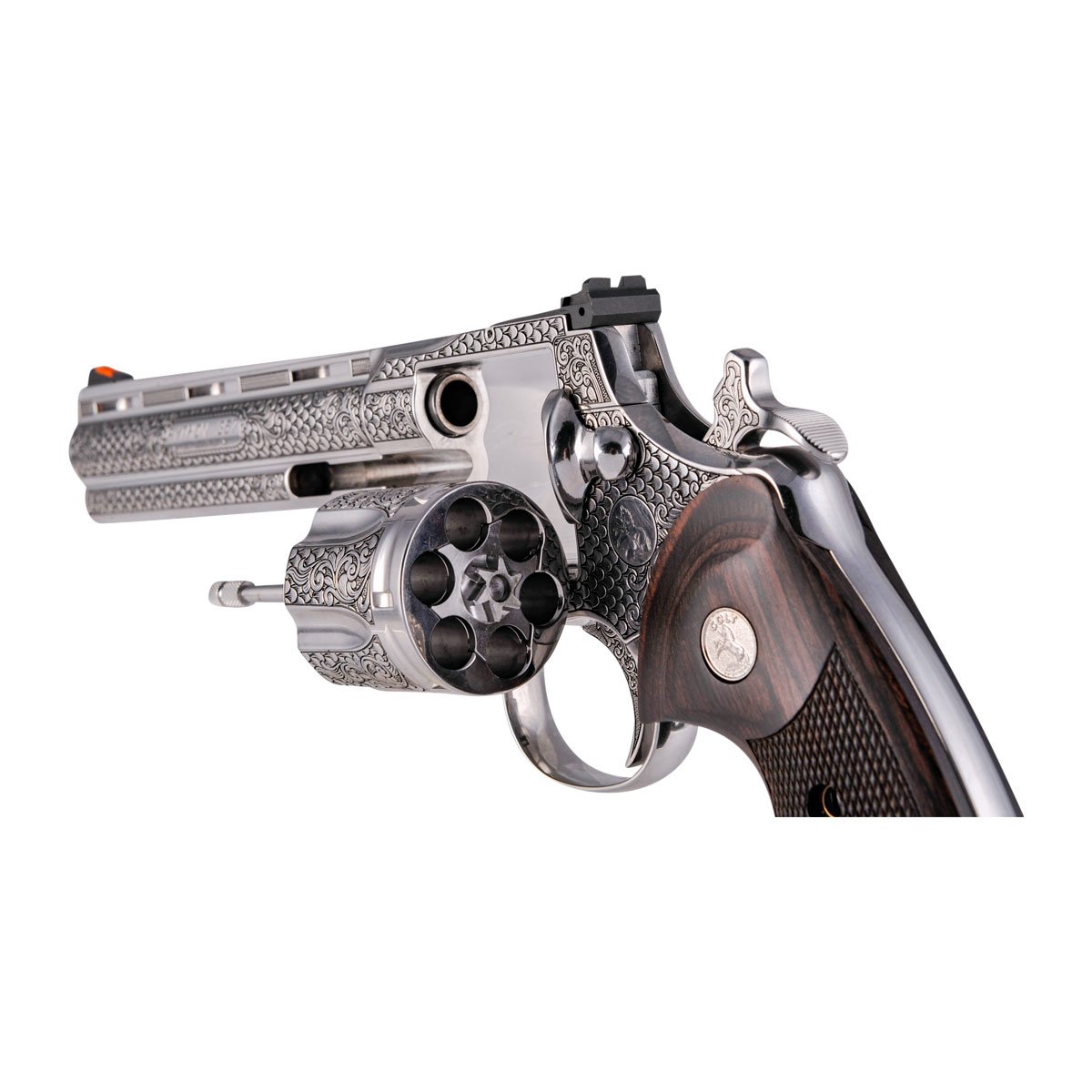 COLT SPECIAL EDITION ENGRAVED PYTHON 357 MAGNUM/38SPECIAL REVOLVER