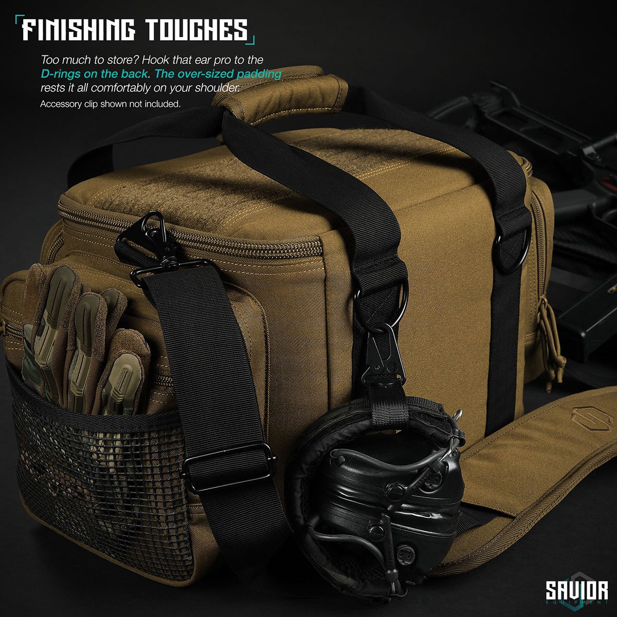 SAVIOR EQUIPMENT SPECIALIST RANGE BAGS FOR HANDGUNS