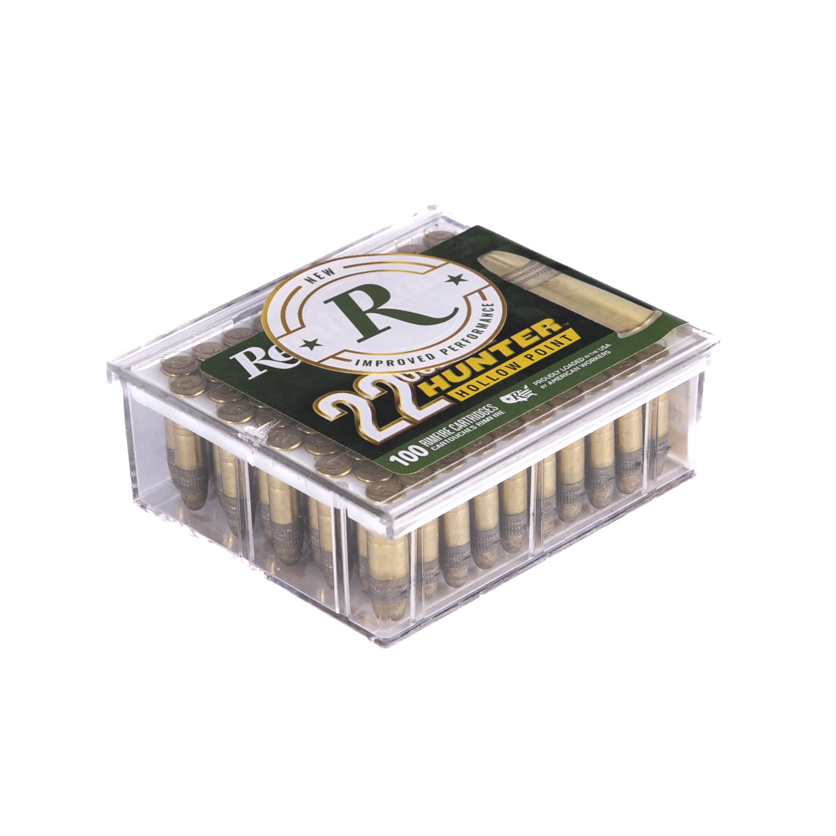 REMINGTON GOLDEN HUNTER 22 LONG RIFLE RIMFIRE AMMO