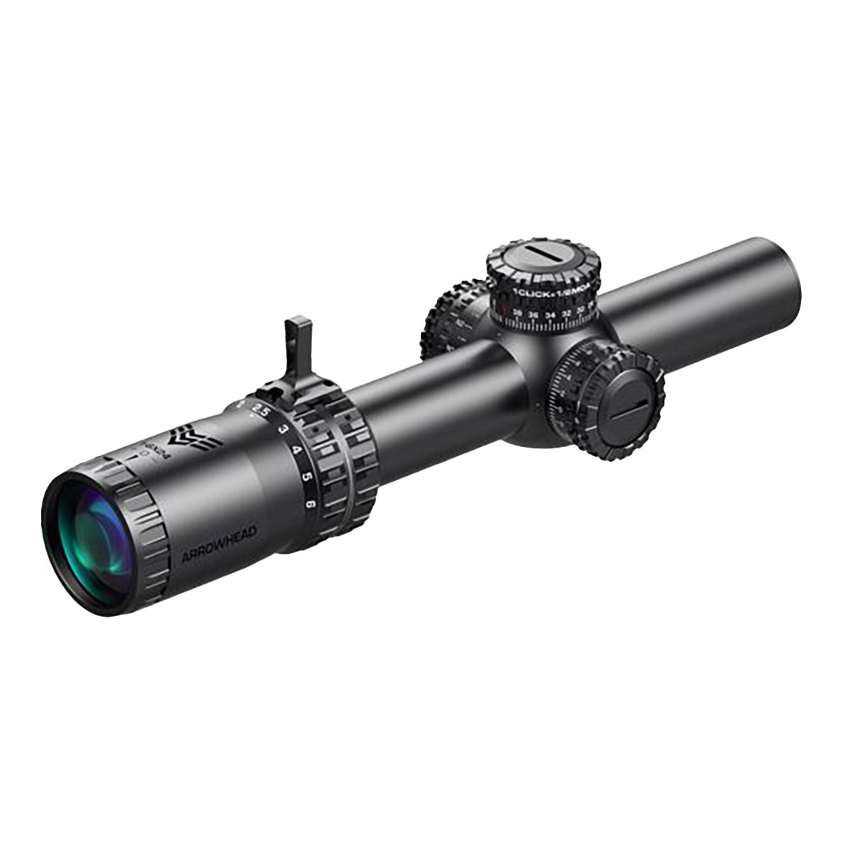 SWAMPFOX OPTICS ARROWHEAD LVPO 1-6X24MM SFP ILLUMINATED RIFLE SCOPE