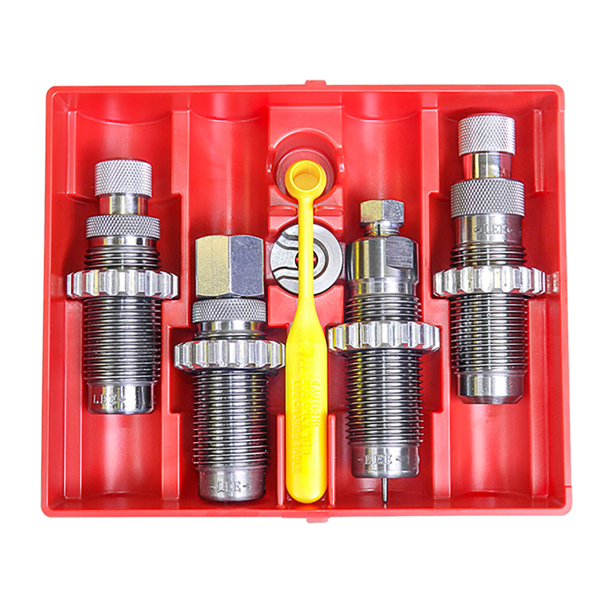 LEE PRECISION 4 DIE - DELUXE PISTOL DIE SET
