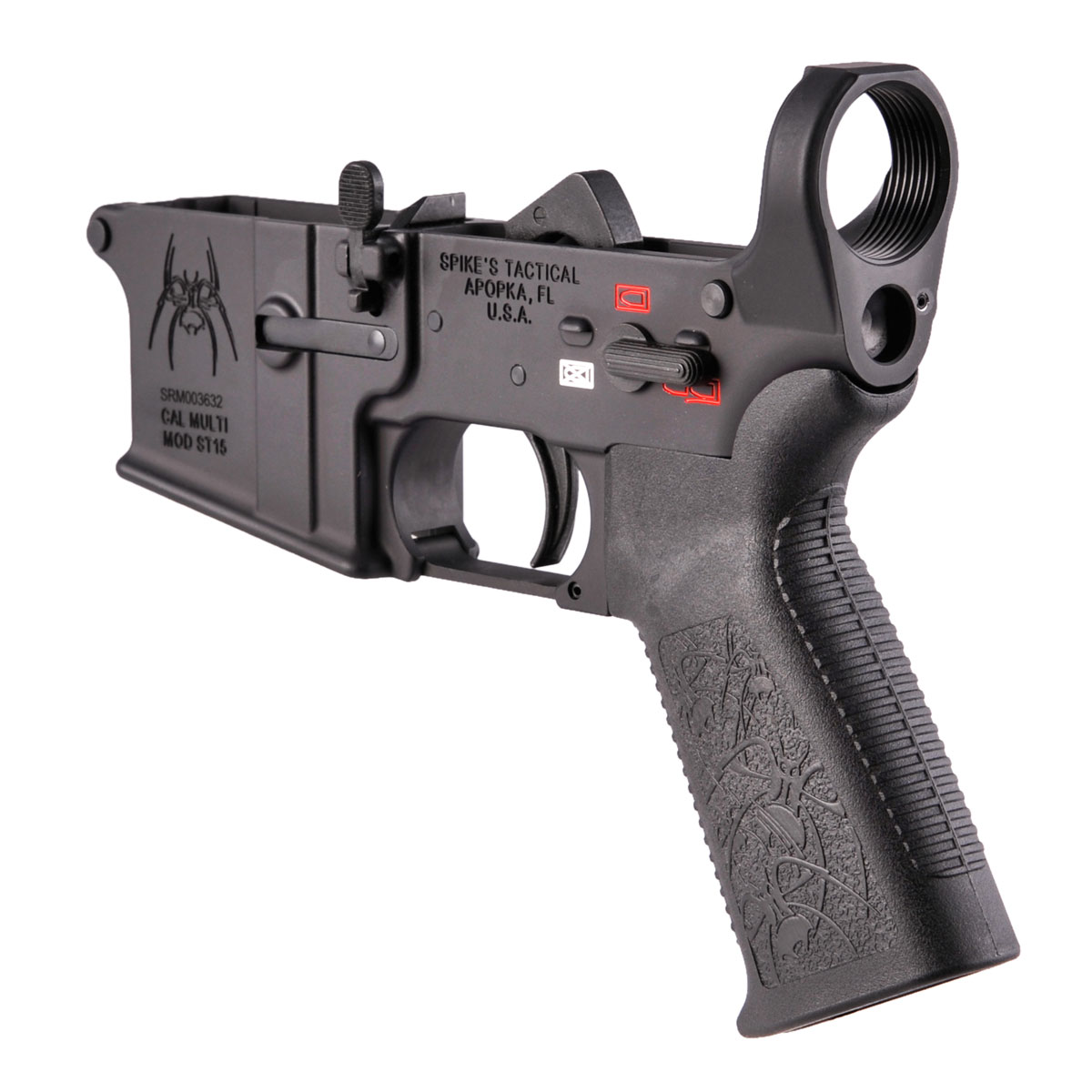 SPIKES TACTICAL AR-15 COMPLETE M4 LOWER RECEIVER