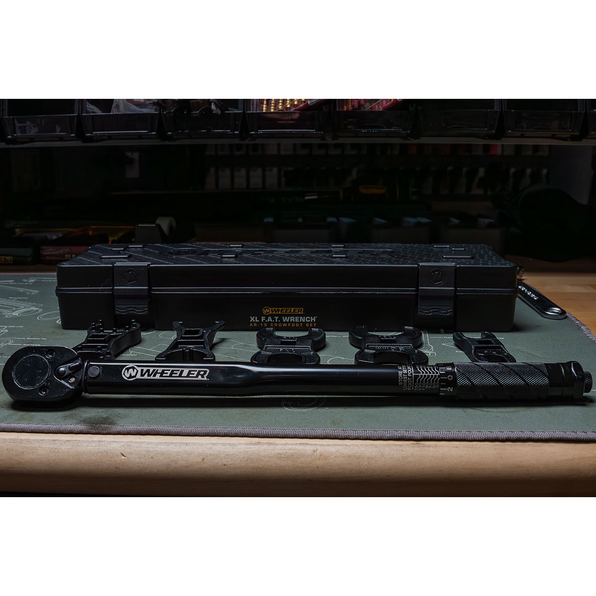 WHEELER ENGINEERING DELTA XL FAT WRENCH W/COMPLETE CROWFOOT SET