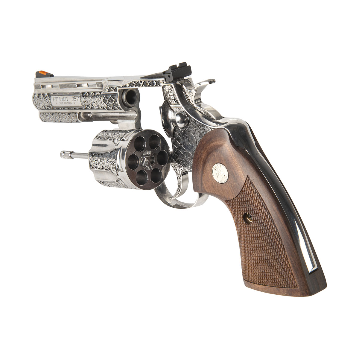 COLT COLT PYTHON 357 MAG/38 SPL 4.25" BRSTS ENGRAVED SPL EDITION