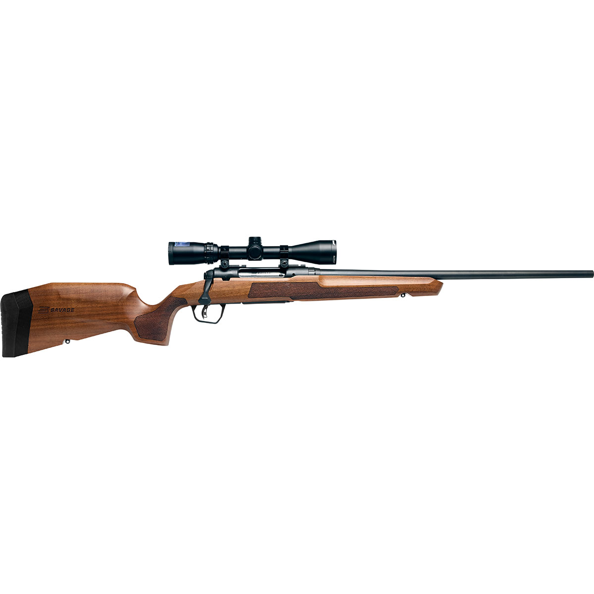 SAVAGE ARMS AXIS 2 XP HARDWOOD GEN II 308 WIN BOLT ACTION RIFLE WITH SCOPE