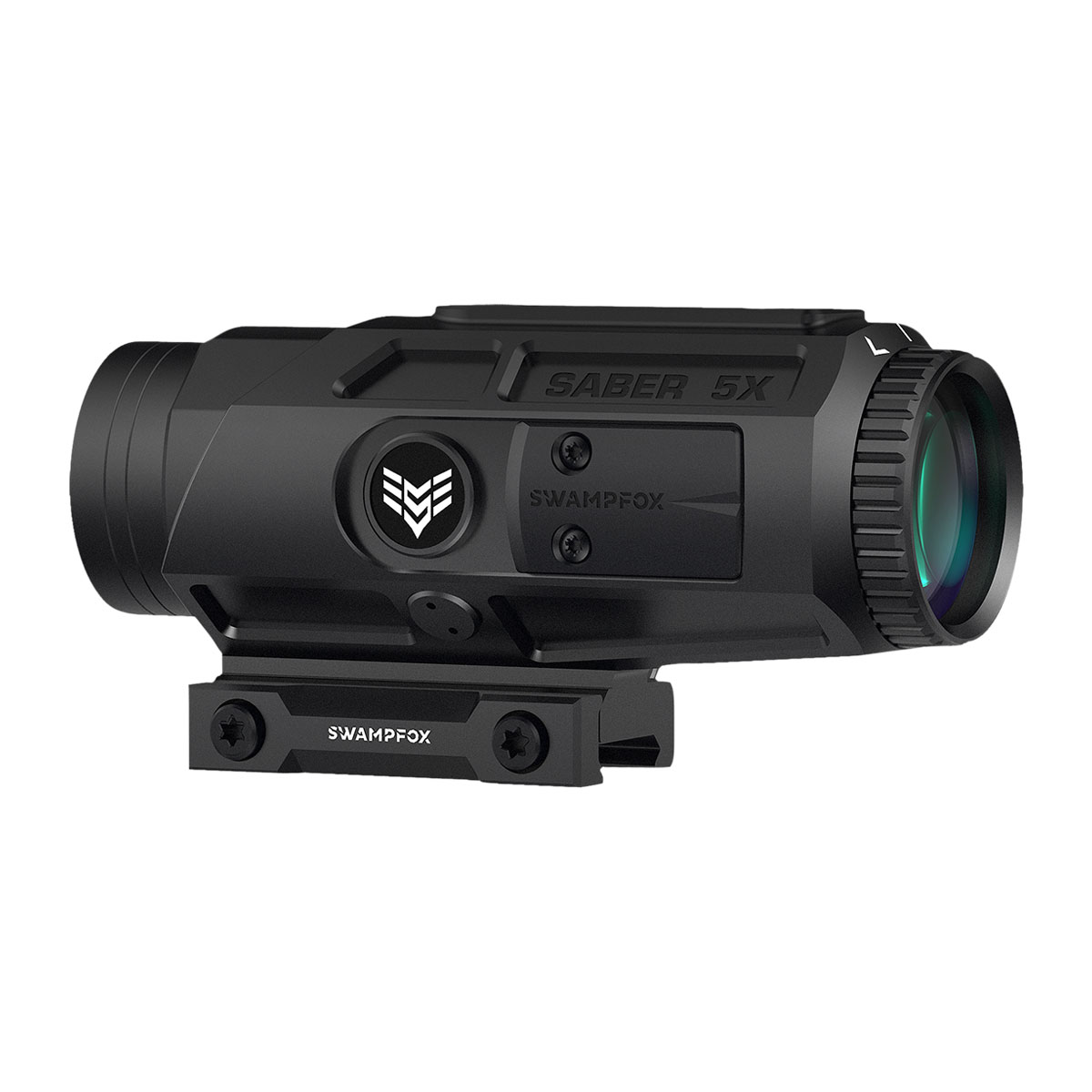SWAMPFOX OPTICS SABER 5X PRISM RED DOT