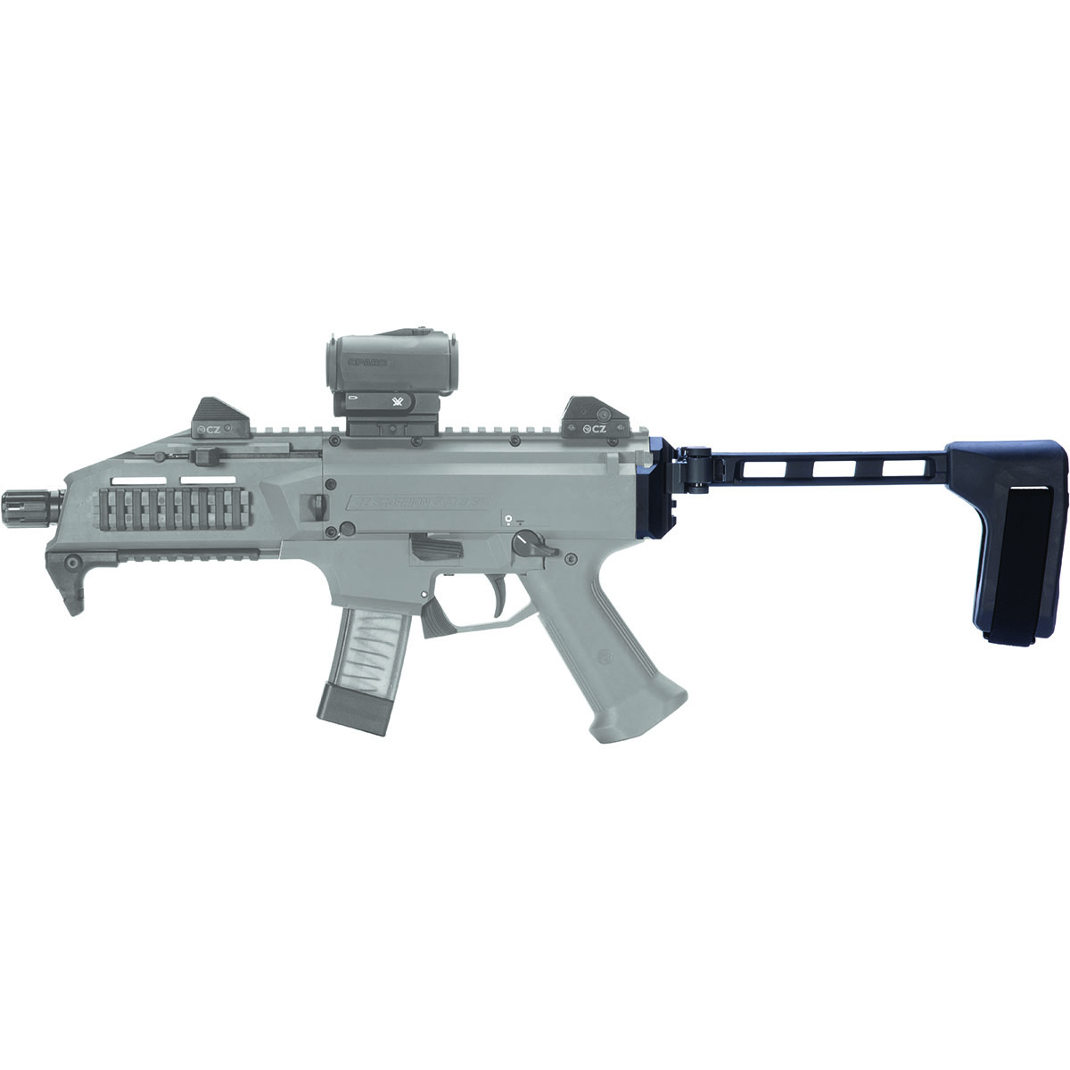 SB TACTICAL FS1913 FOLDING PICATINNY PISTOL BRACE