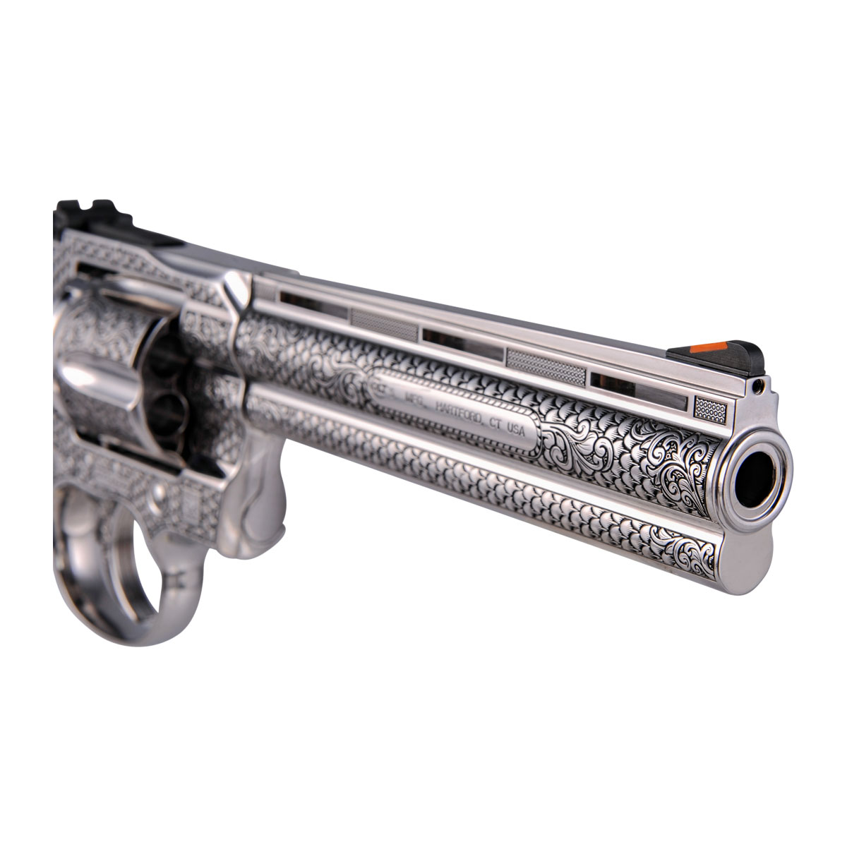 COLT SPECIAL EDITION ENGRAVED PYTHON 357 MAGNUM/38SPECIAL REVOLVER
