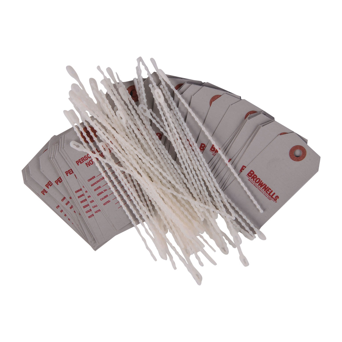 BROWNELLS BATF Personal Firearm Tags 25 Pack SKU: 084000183