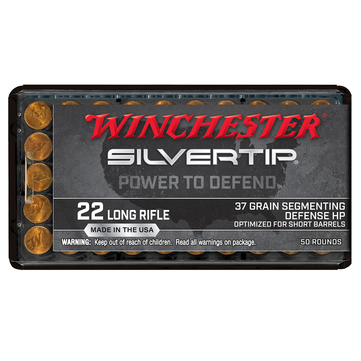 WINCHESTER SILVERTIP 22 LONG RIFLE RIMFIRE AMMO
