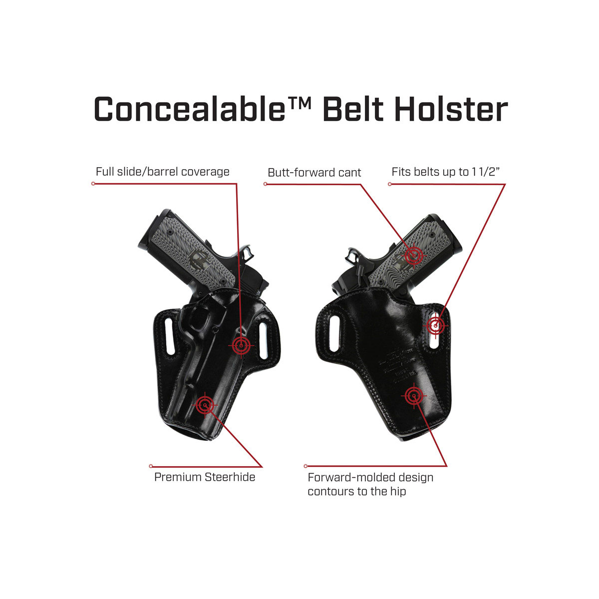 GALCO INTERNATIONAL CONCEALABLE HOLSTERS
