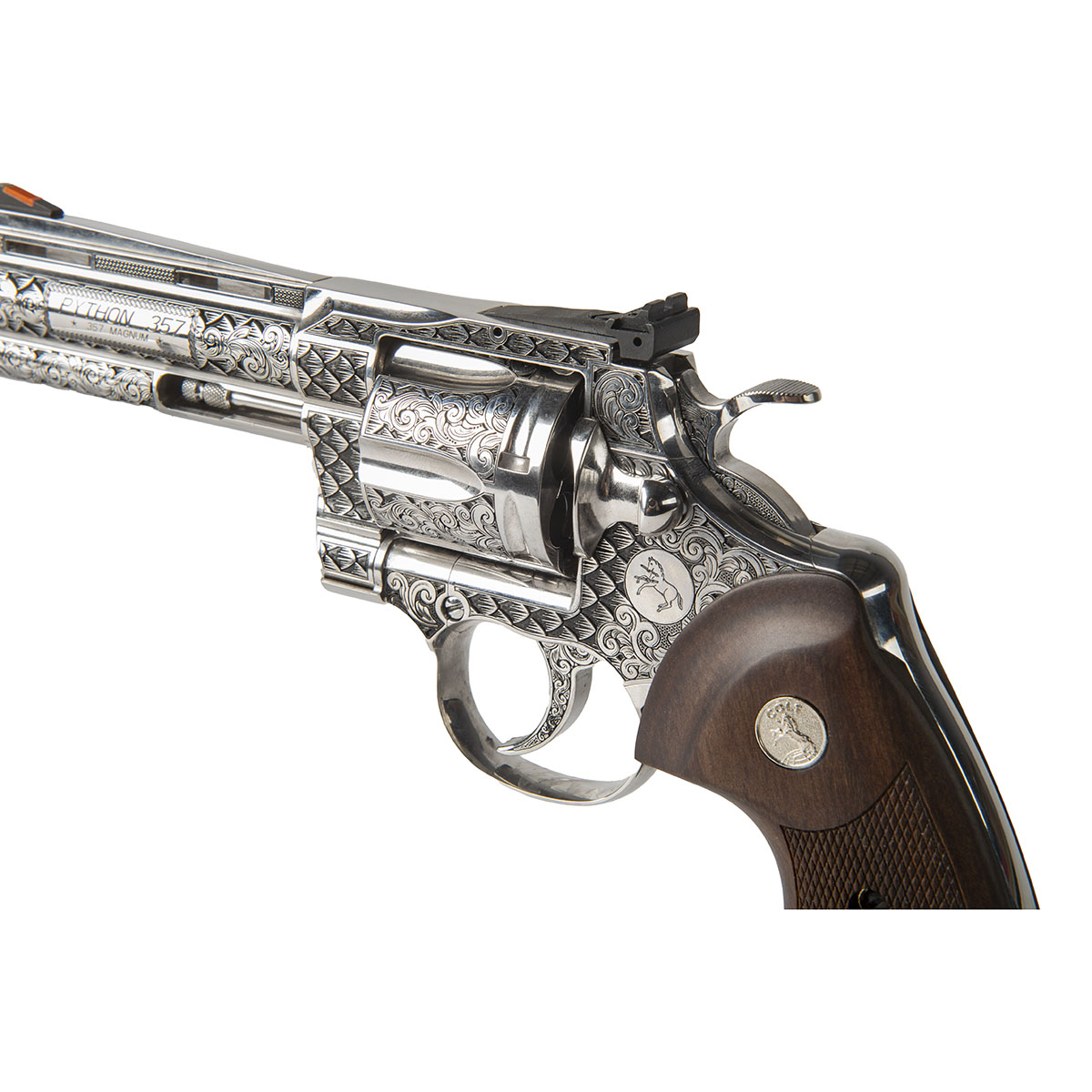 COLT COLT PYTHON 357 MAG/38 SPL 4.25" BRSTS ENGRAVED SPL EDITION