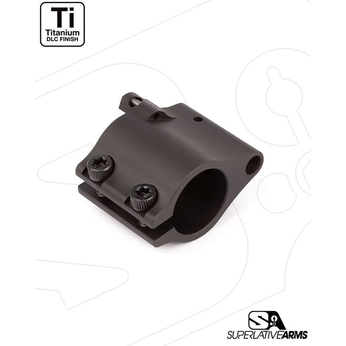 SUPERLATIVE ARMS LLC AR-15 CLAMP ON ADJUSTABLE GAS BLOCK