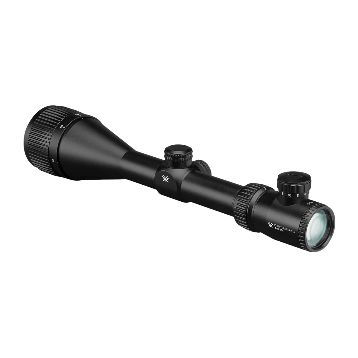 VORTEX OPTICS CROSSFIRE II 3-12X56 AO SFP ILLUMINATED RIFLE SCOPE