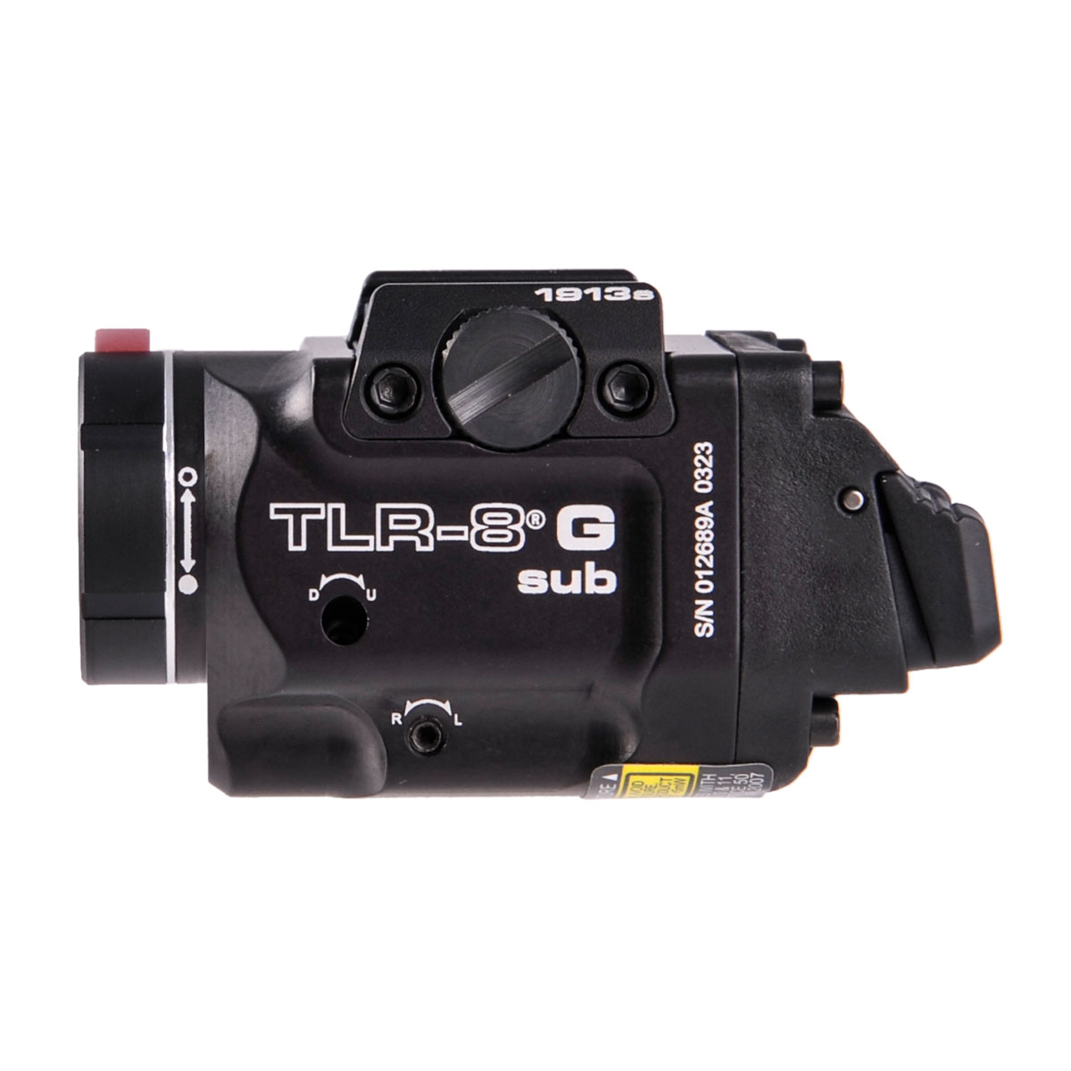STREAMLIGHT TLR-8 SUB GUN LIGHT WITH LASER
