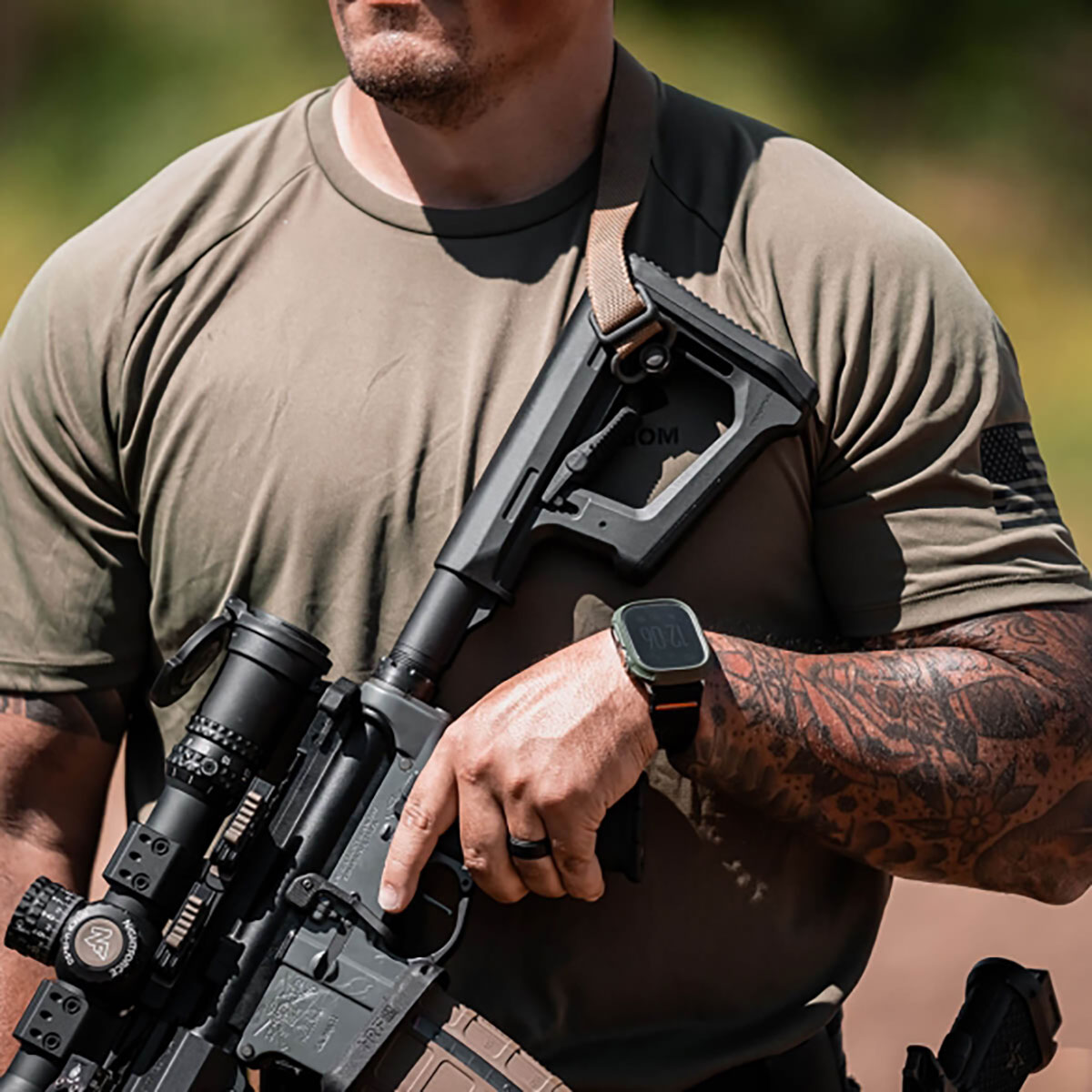 MAGPUL DT-PR™ COLLAPSIBLE MIL-SPEC CARBINE STOCK FOR AR-15