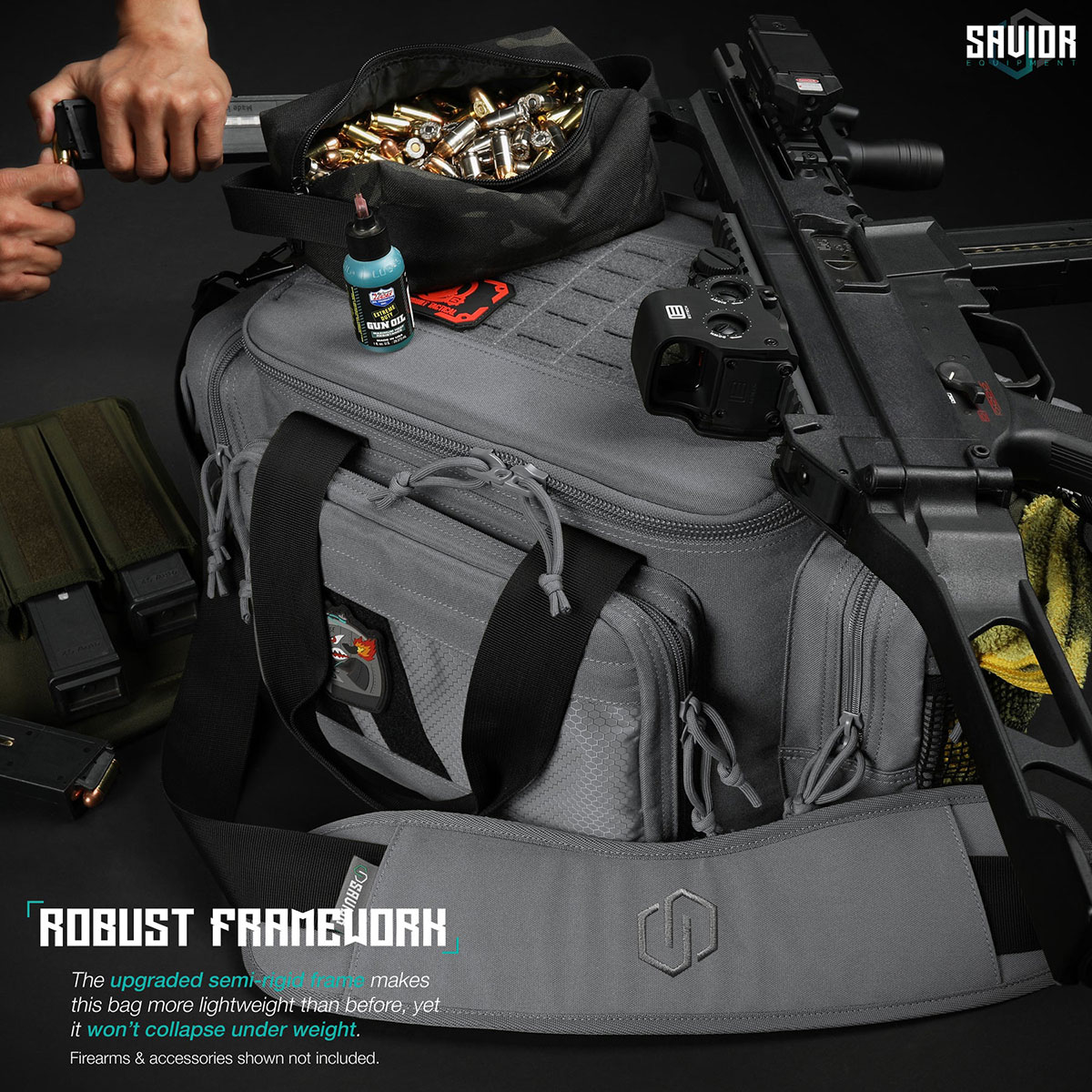 SAVIOR EQUIPMENT SPECIALIST RANGE BAGS FOR HANDGUNS