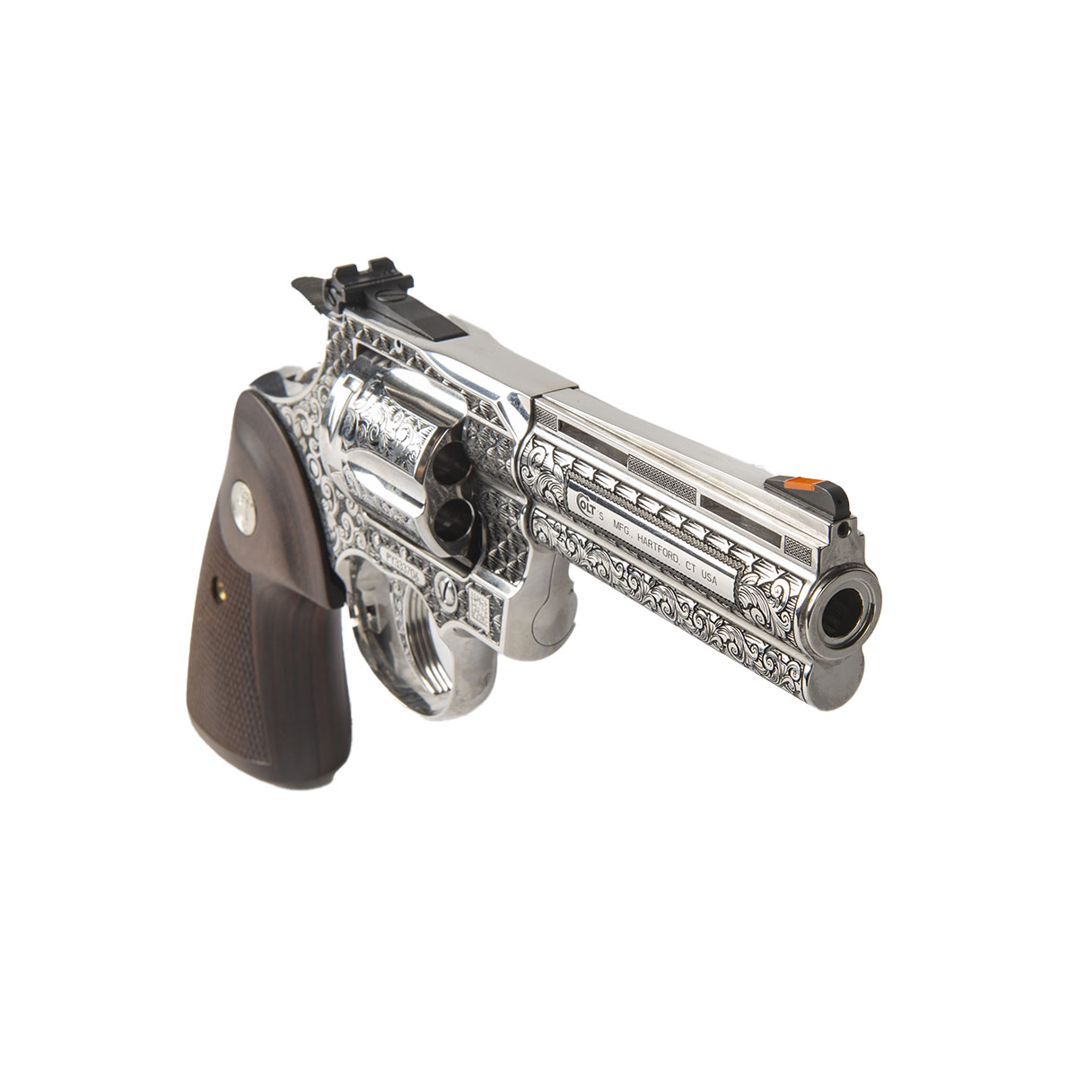 COLT COLT PYTHON 357 MAG/38 SPL 4.25" BRSTS ENGRAVED SPL EDITION