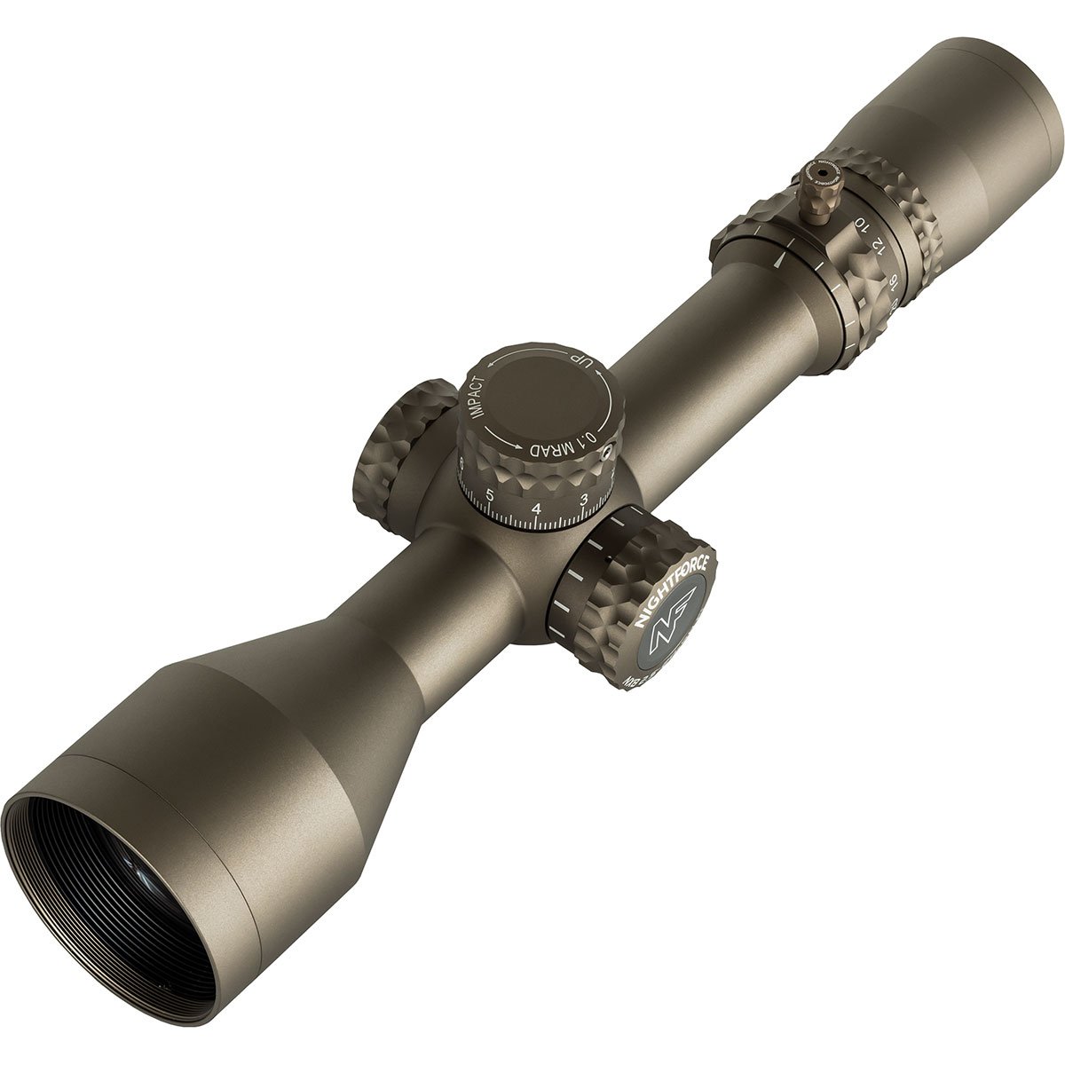 NIGHTFORCE NX8 2.5-20X50MM F1 FFP ILLUMINATED RIFLE SCOPE