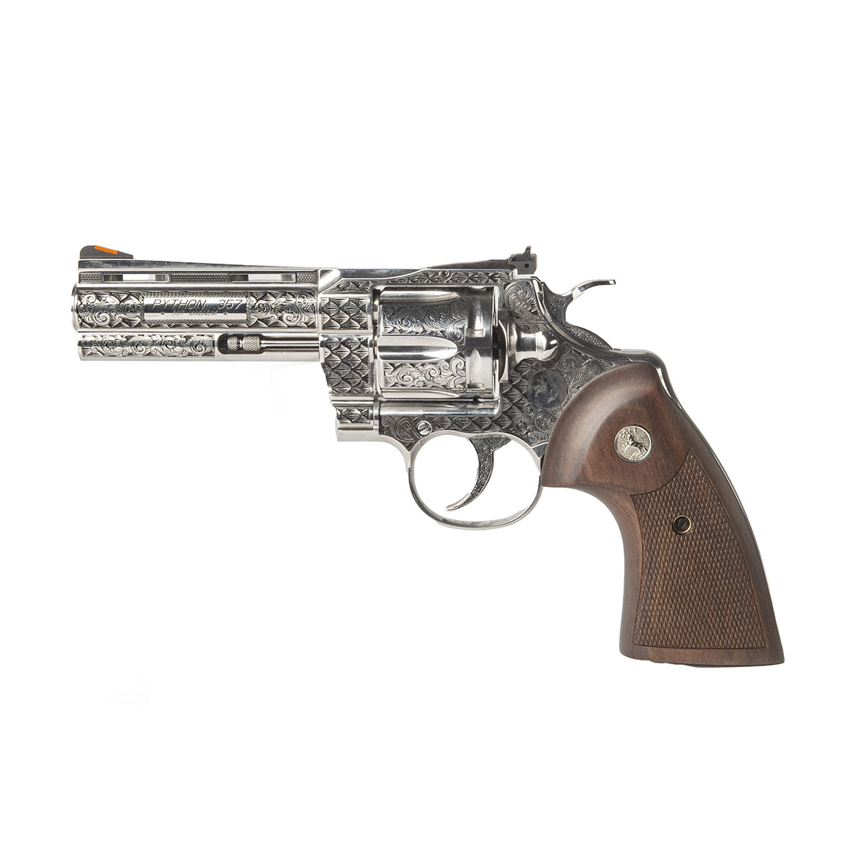 COLT COLT PYTHON 357 MAG/38 SPL 4.25" BRSTS ENGRAVED SPL EDITION