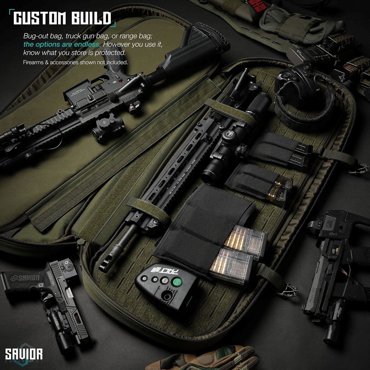 SAVIOR EQUIPMENT SPECIALIST COVERT SINGLE RIFLE CASES