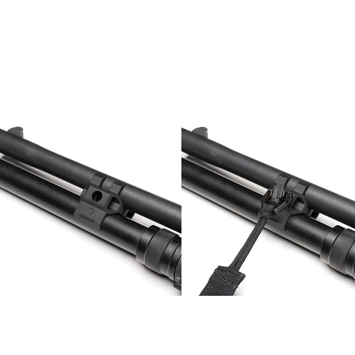 STRIKE INDUSTRIES SHOTGUN BARREL CLAMP 12-GAUGE BLACK