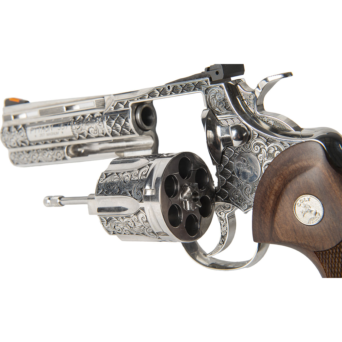 COLT COLT PYTHON 357 MAG/38 SPL 4.25" BRSTS ENGRAVED SPL EDITION