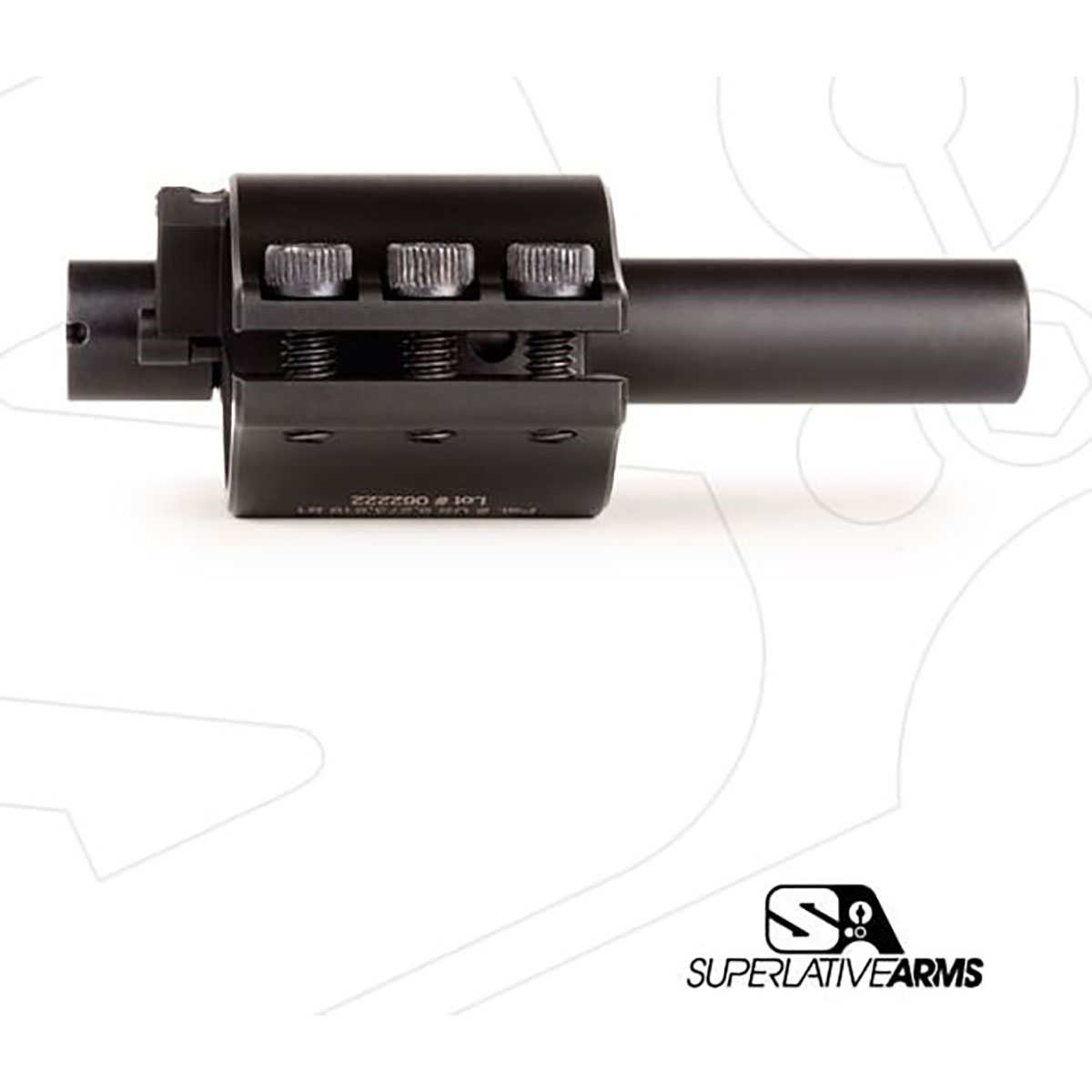SUPERLATIVE ARMS LLC AR-15 ADJUSTABLE PISTON SYSTEM WITH CLAMP ON 0.750 ...