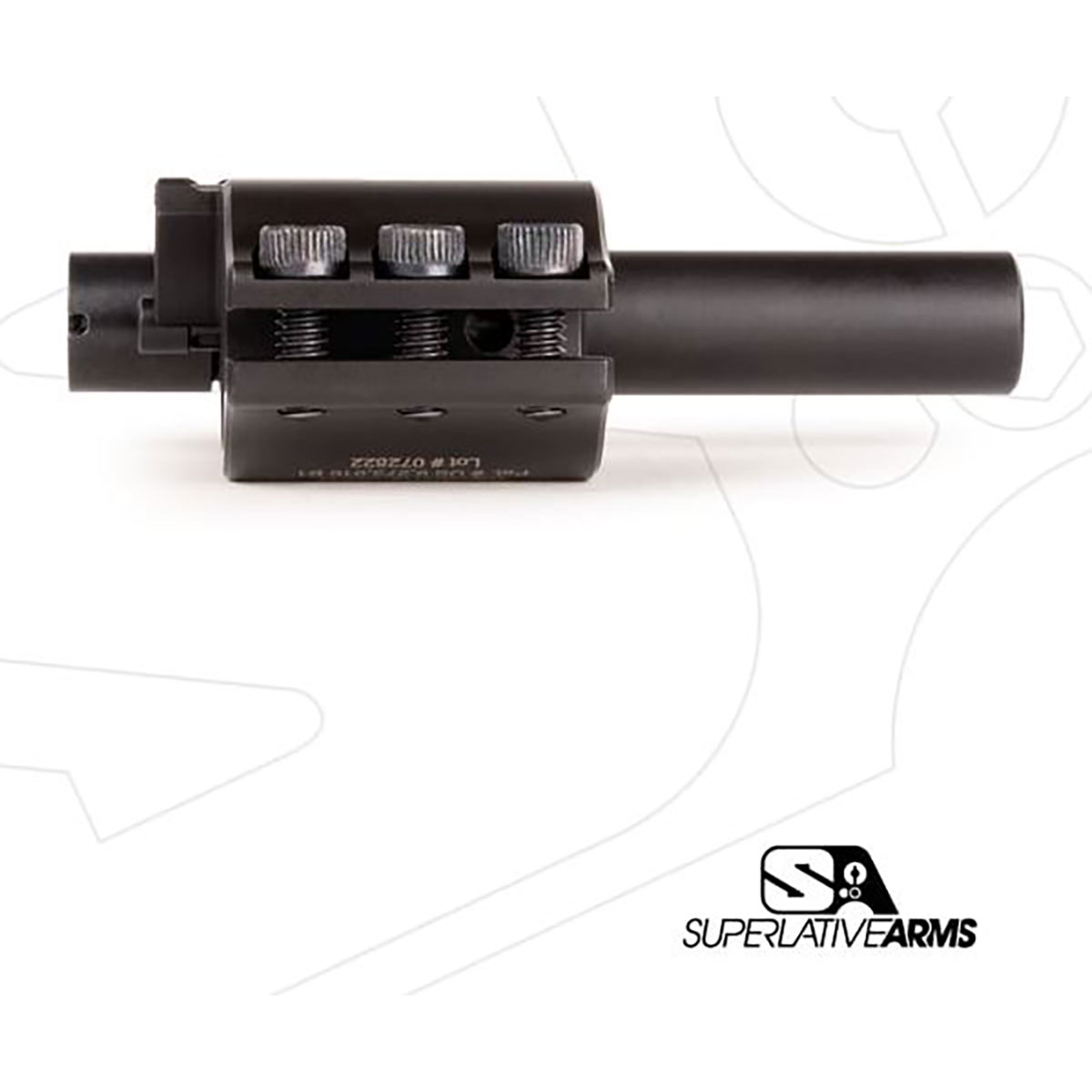 SUPERLATIVE ARMS LLC AR-15 ADJUSTABLE PISTON SYSTEM WITH CLAMP ON 0.625 ...