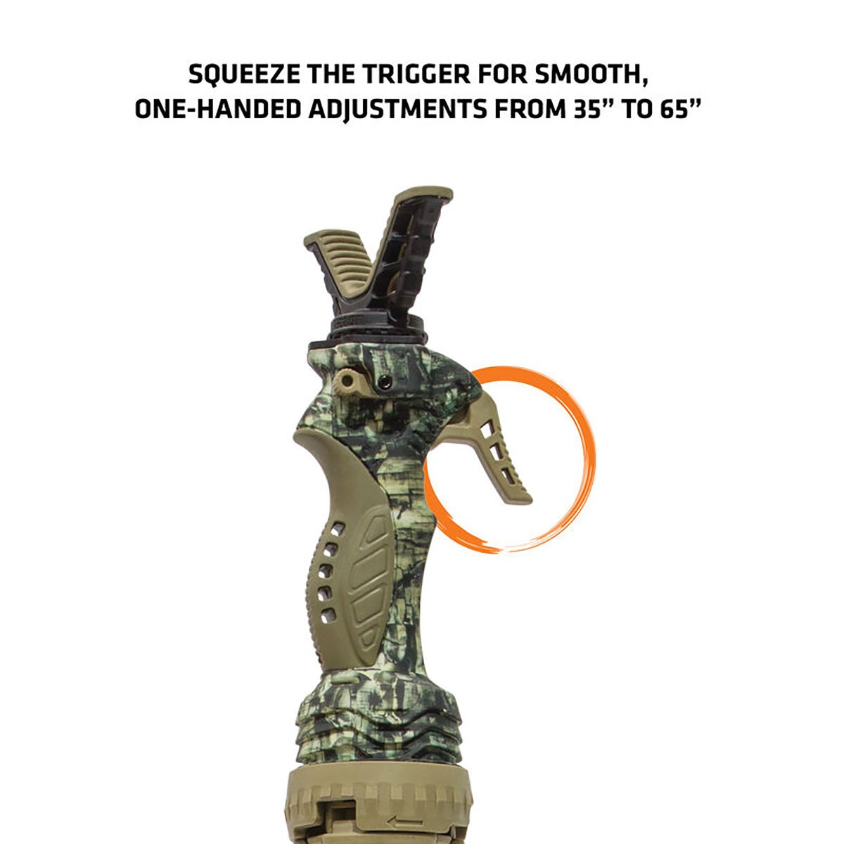 PRIMOS HUNTING CALLS Trigger Stick Gen3 Monopod Camo 33-65'