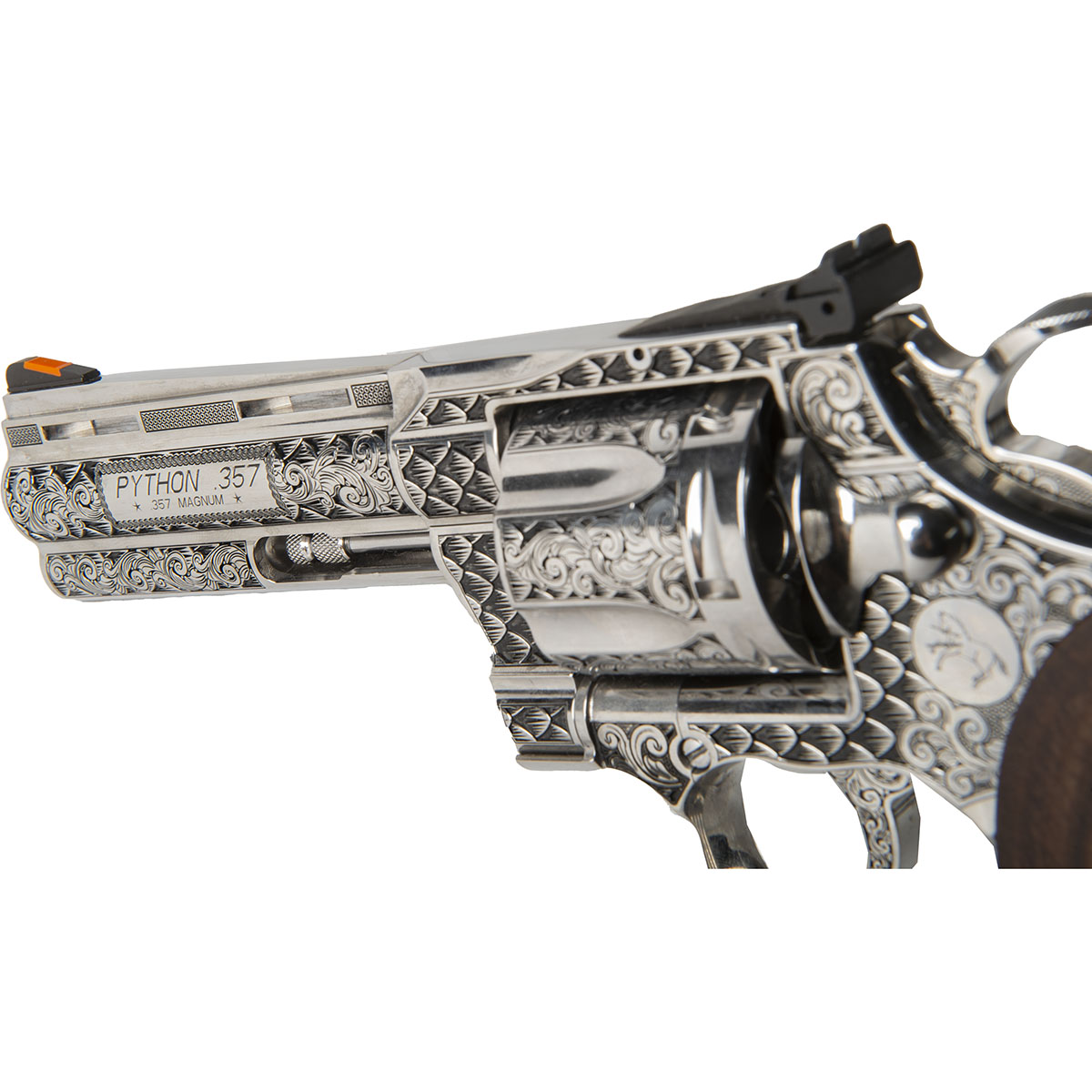 COLT COLT PYTHON 357 MAG/38 SPL 4.25" BRSTS ENGRAVED SPL EDITION