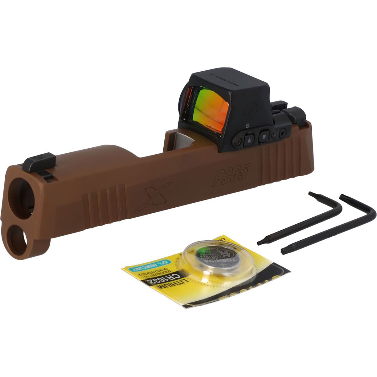 SIG SAUER, INC. Slide Assembly P365X 3.1" 9mm Luger w/Romeo-X Sight ...