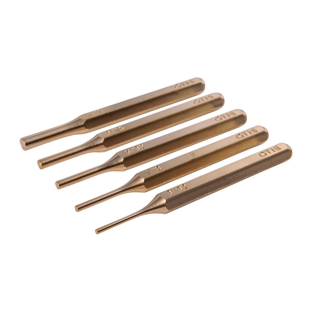 Otis Pro 5 Piece Brass Punch Set