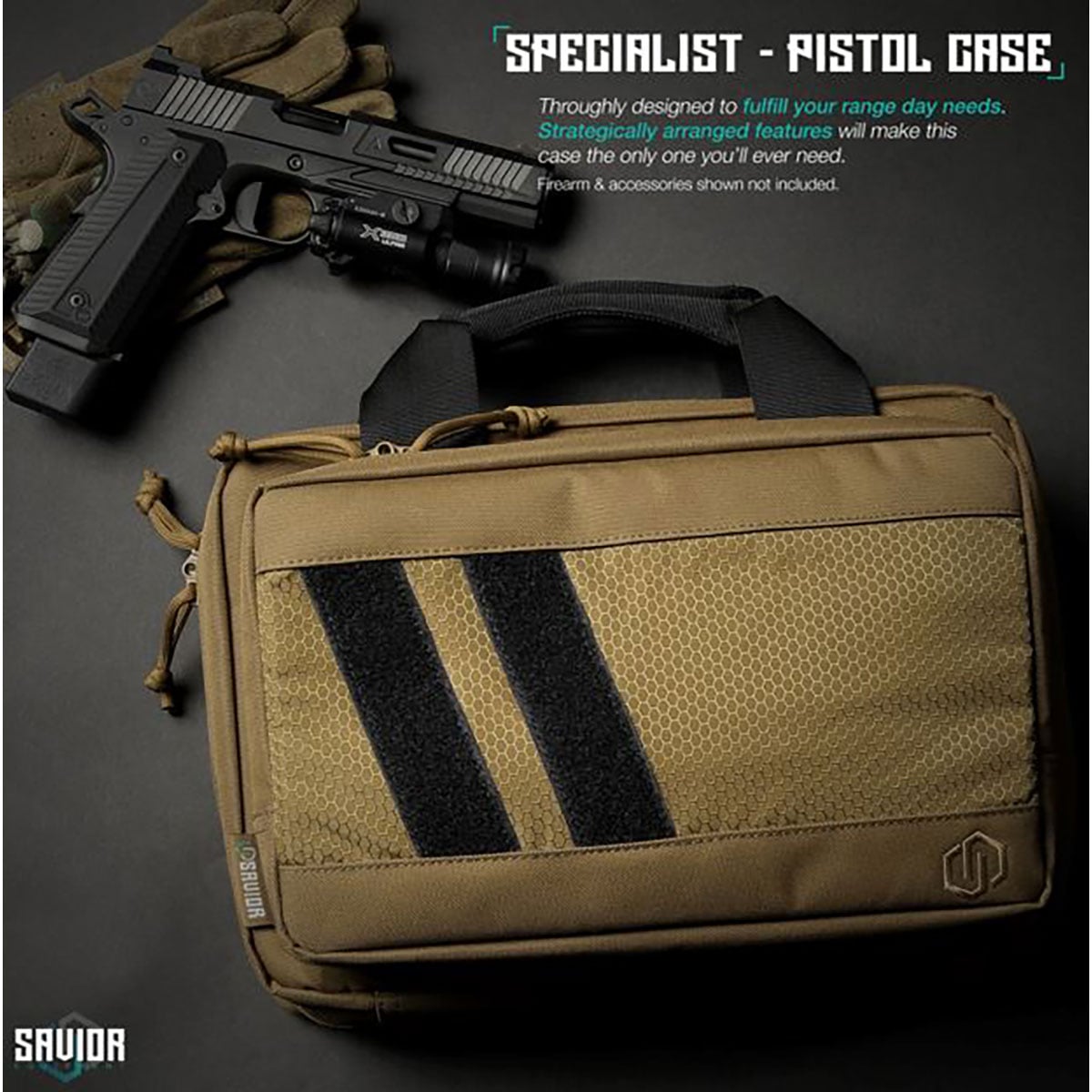 SAVIOR EQUIPMENT SPECIALIST LOW PROFILE SOFT PISTOL CASES