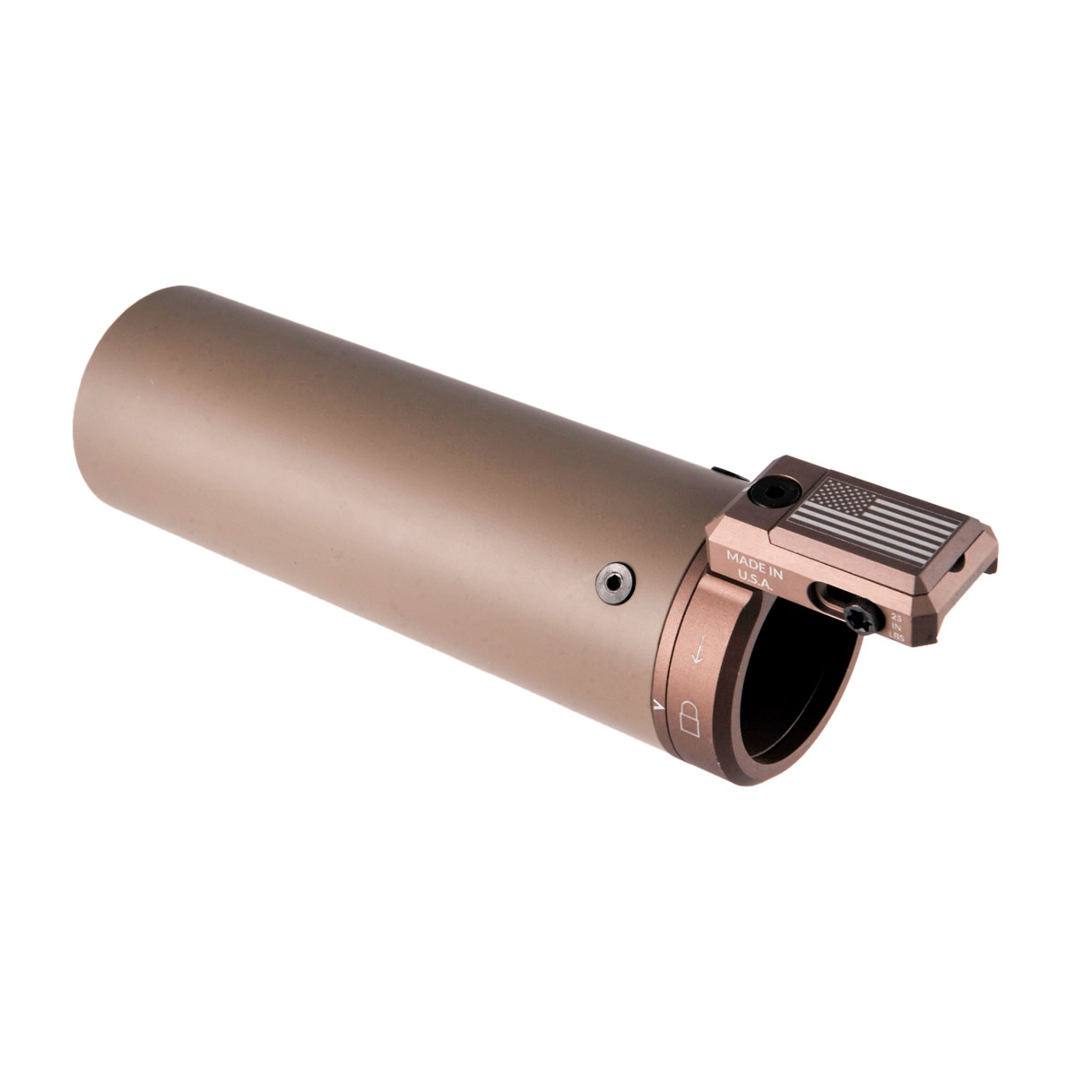MODTAC SUPPRESSOR SHIELD UNIVERSAL WITH RAIL ATTACHMENT