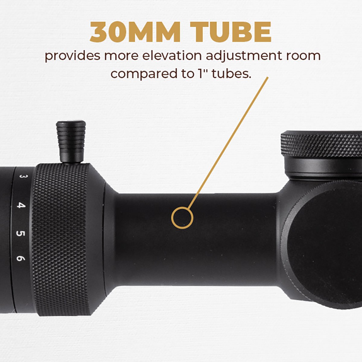 BROWNELLS MATCH PRECISION OPTIC (MPO) 1-6X24MM SFP ILLUMINATED RIFLE SCOPE