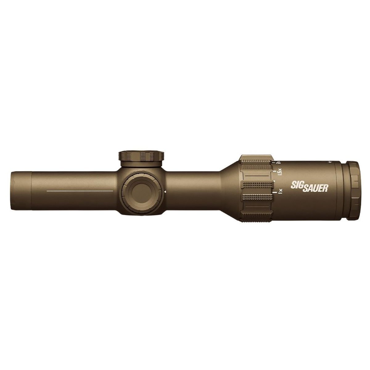 SIG SAUER, INC. TANGO6T 1-6X24MM FFP ILLUMINATED RIFLE SCOPE