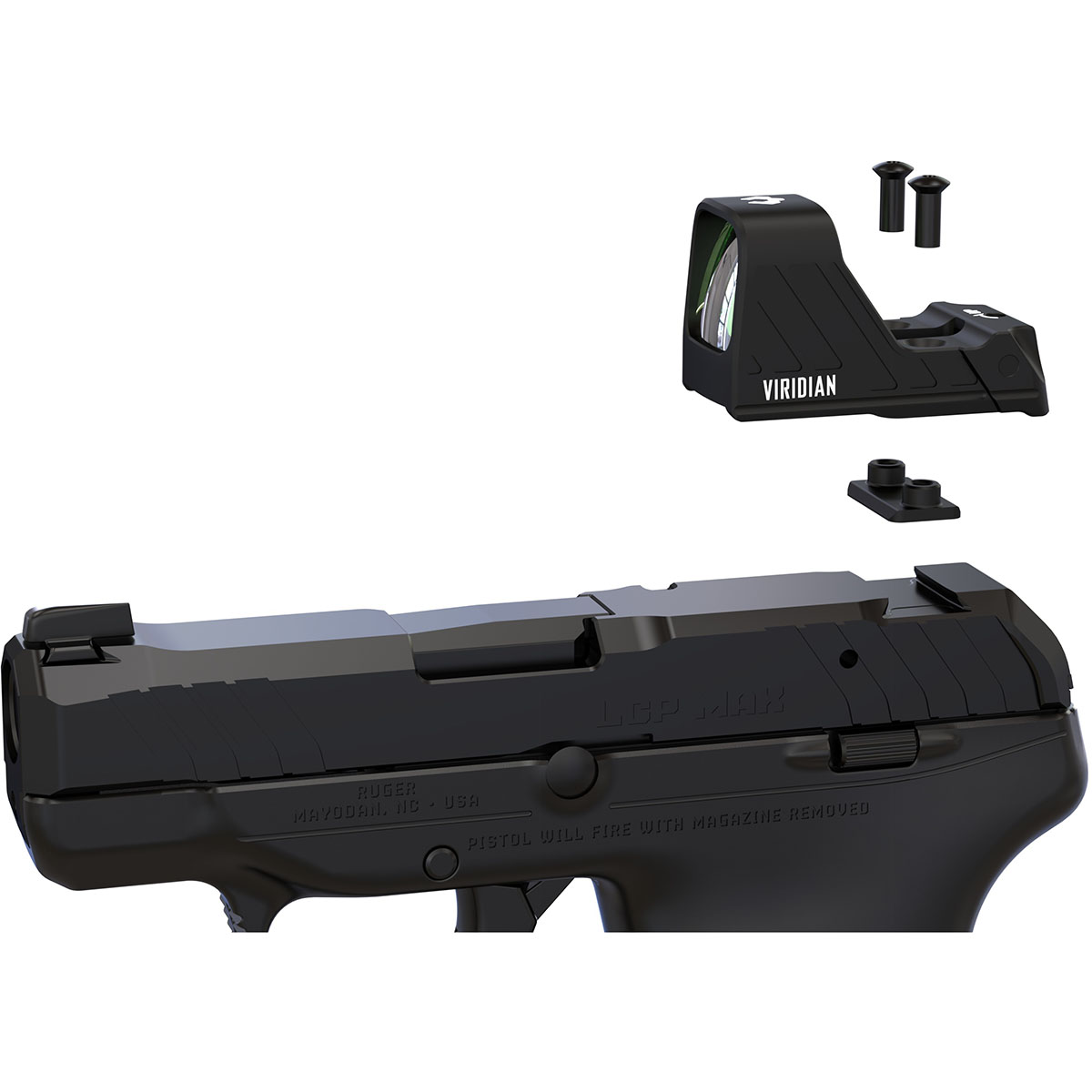 VIRIDIAN RFX CUSTOM 1X16 MICRO GREEN DOT REFLEX SIGHT | UPC: 850060550881