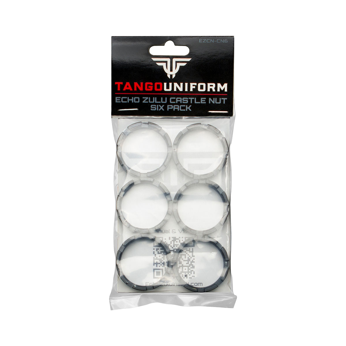 TANGO UNIFORM ECHO ZULU CASTLE NUT, 6 PIECE BULK PACK SKU: 430104728