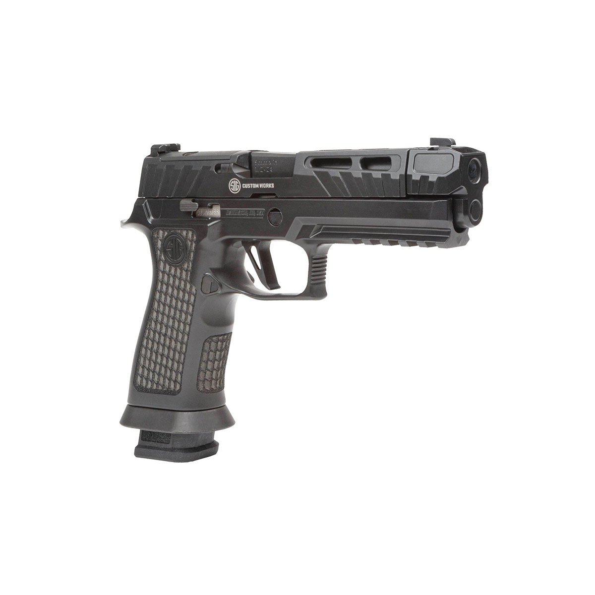 SIG SAUER, INC. P320 SPECTRE COMP BLACKOUT 9MM LUGER SEMI-AUTO HANDGUN SIG SAUER, INC. P320 SPECTRE COMP BLACKOUT 9MM LUGER SEMI-AUTO HANDGUN