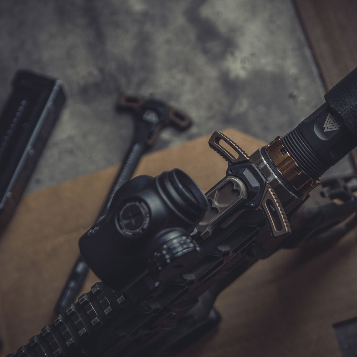BREEK ARMS AR-15 Warhammer Mod2 Ambidextrous Charging Handle Black SKU ...