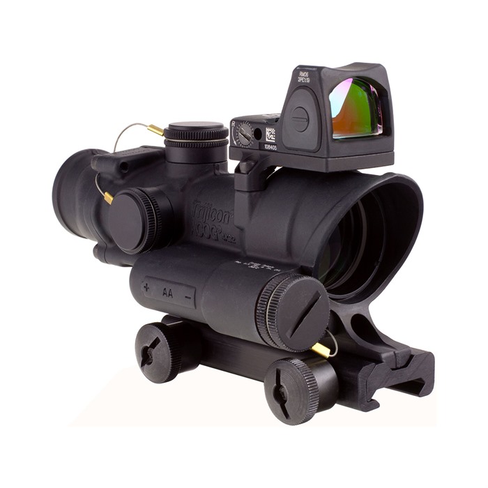 TRIJICON ACOG LED 4X32MM FIXED RIFLE SCOPE WITH RM06 RMR