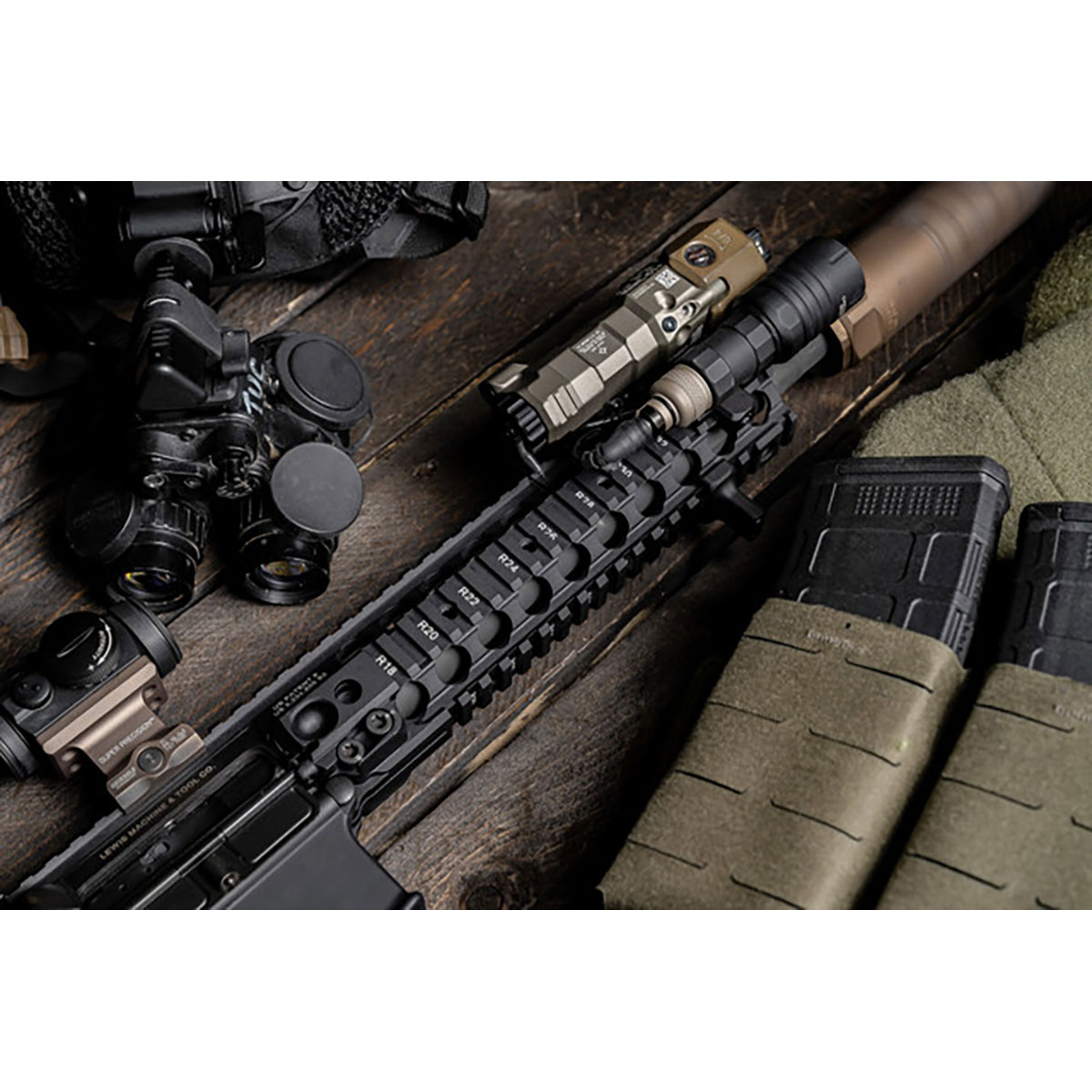 ARISAKA DEFENSE M-Lok Inline Scout Mount Black