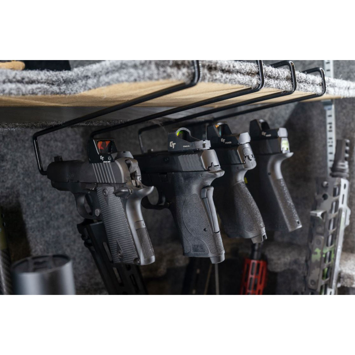 LOCKDOWN SAFE & SECURITY ACC. SHELF HANDGUN RACK