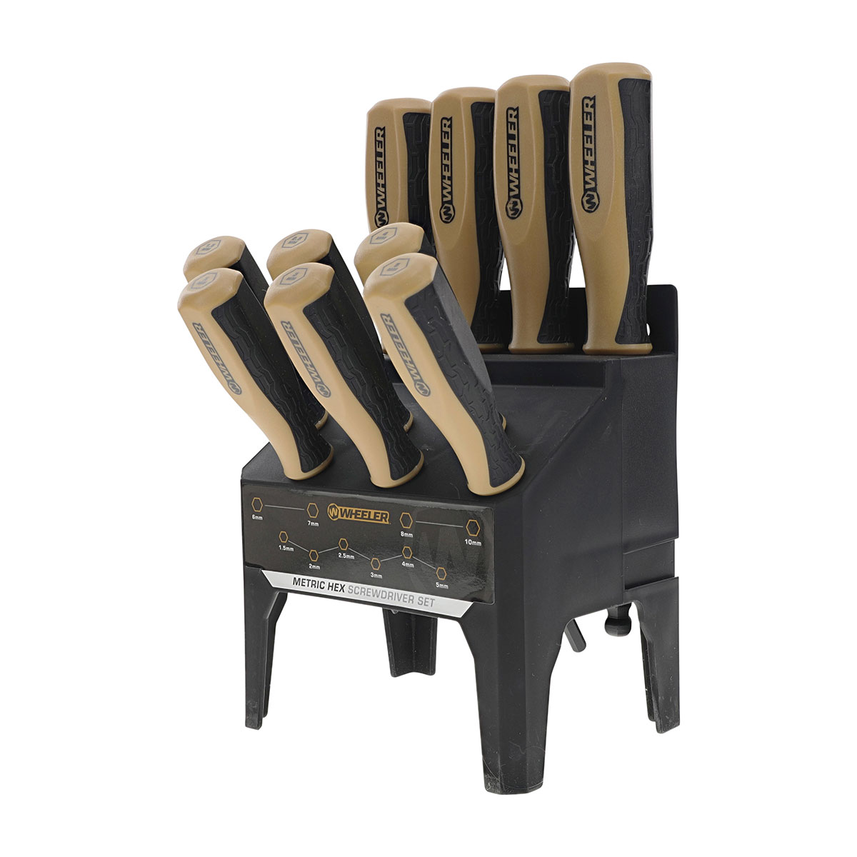 WHEELER ENGINEERING METRIC HEX BENCHTOP SCREWDRIVER SET