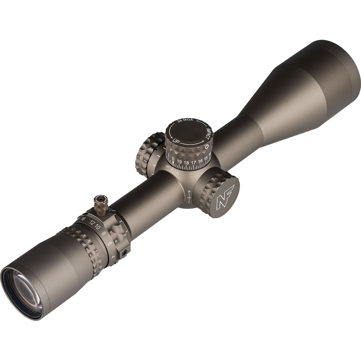 NIGHTFORCE NX8 4-32x50mm F1 FFP Illuminated Mil-XT Reticle Black SKU ...