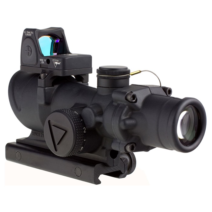TRIJICON ACOG LED 4X32MM FIXED RIFLE SCOPE WITH RM06 RMR