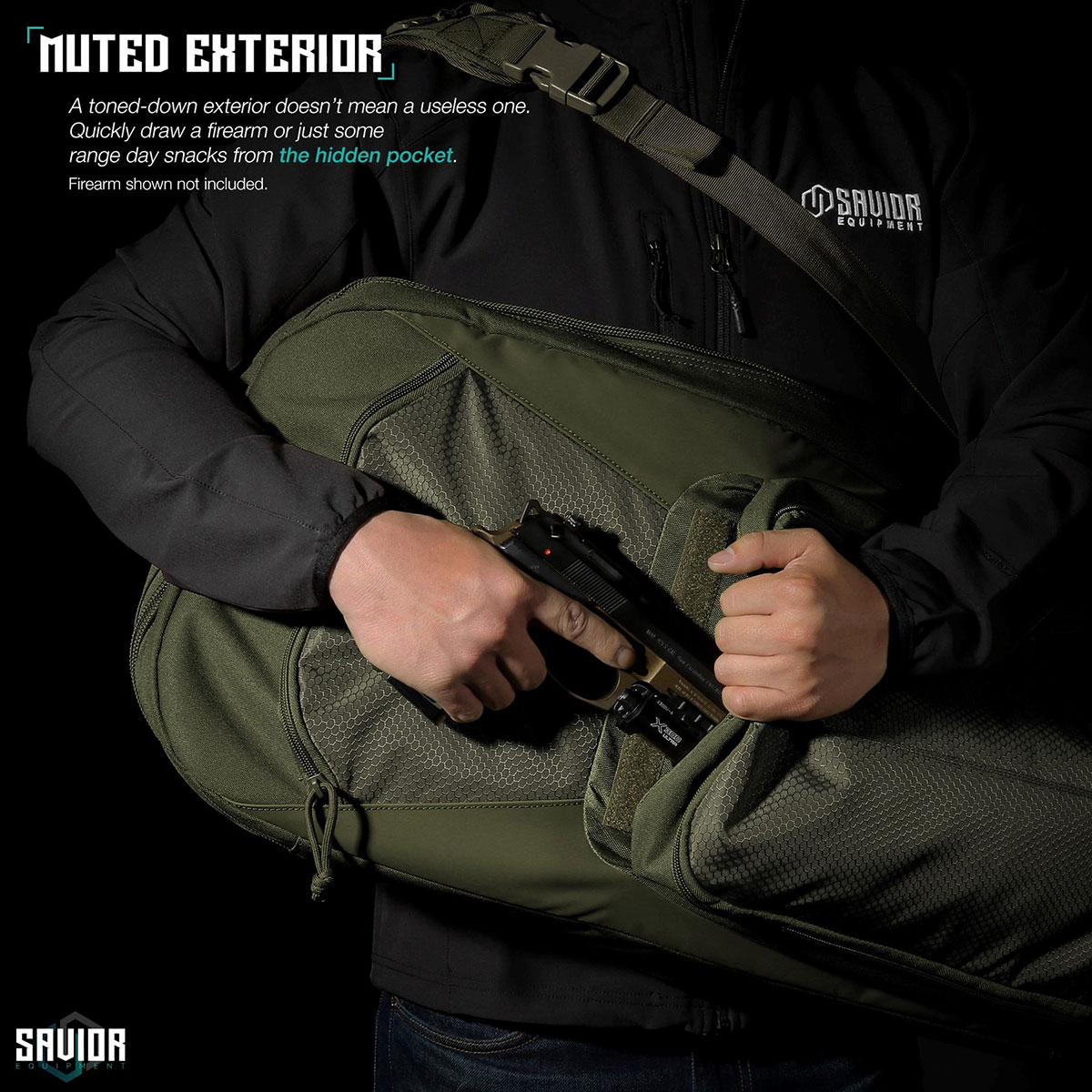 SAVIOR EQUIPMENT SPECIALIST COVERT SINGLE RIFLE CASES