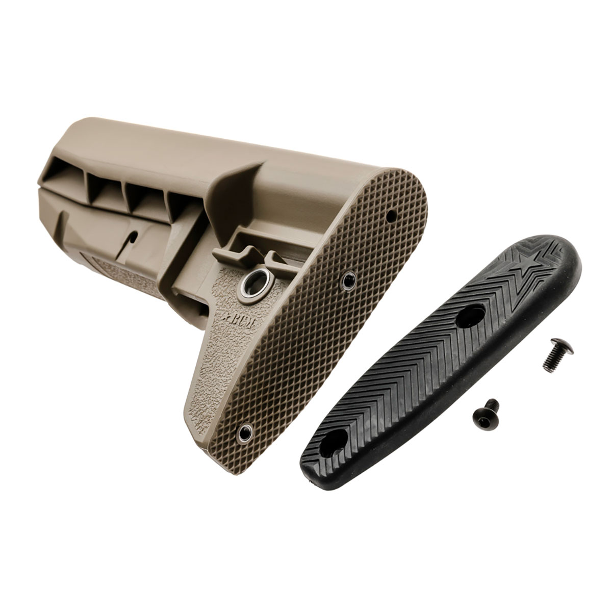 BRAVO COMPANY MOD 2 SOPMOD Stock Kit Widebody Flat Dark Earth | Brownells
